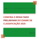Resultado preliminar do Exame de Classificação para o Ensino Médio ...